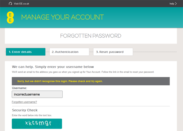 Log in to your home broadband, home phone and EE TV account