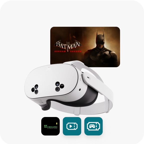Meta Quest 3S Headset with £50 EE GameCard...