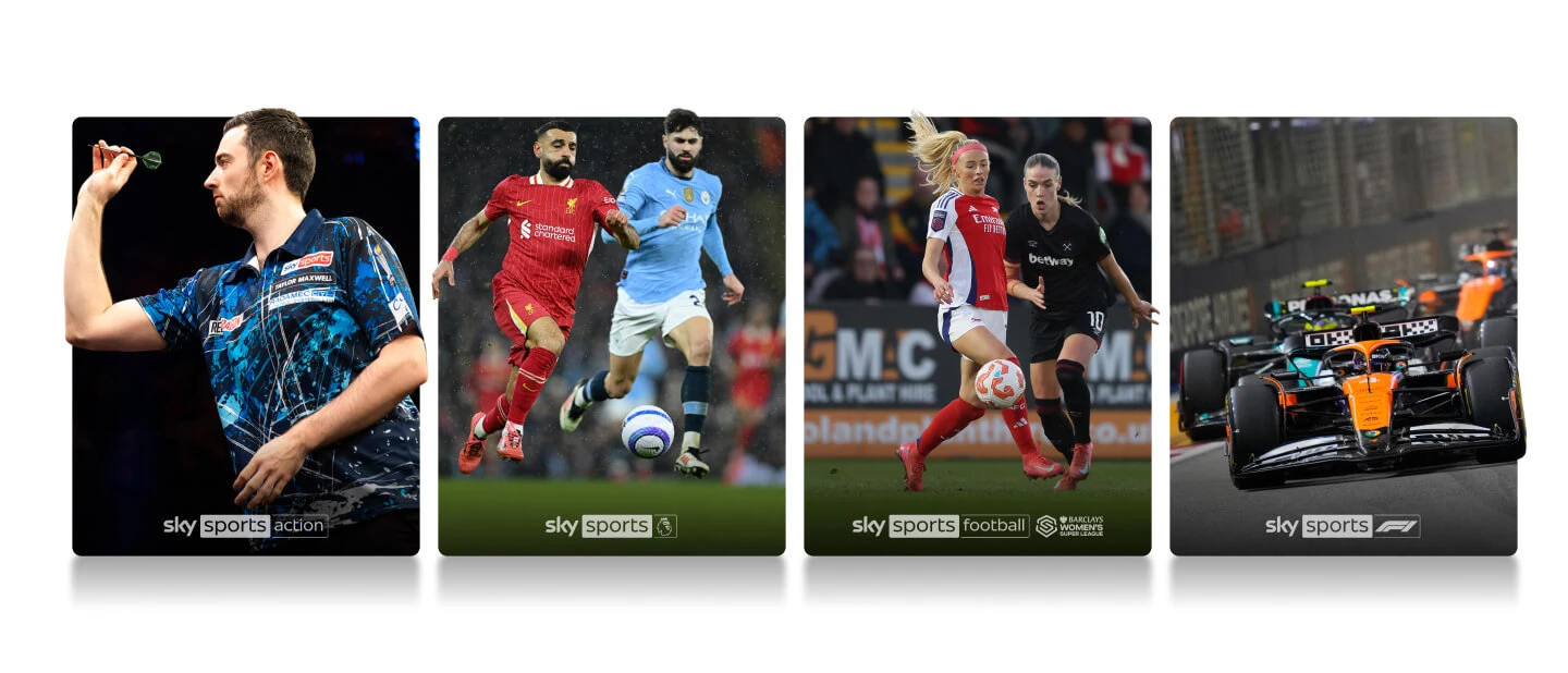 NOW Sports , for the Sky Sports channels