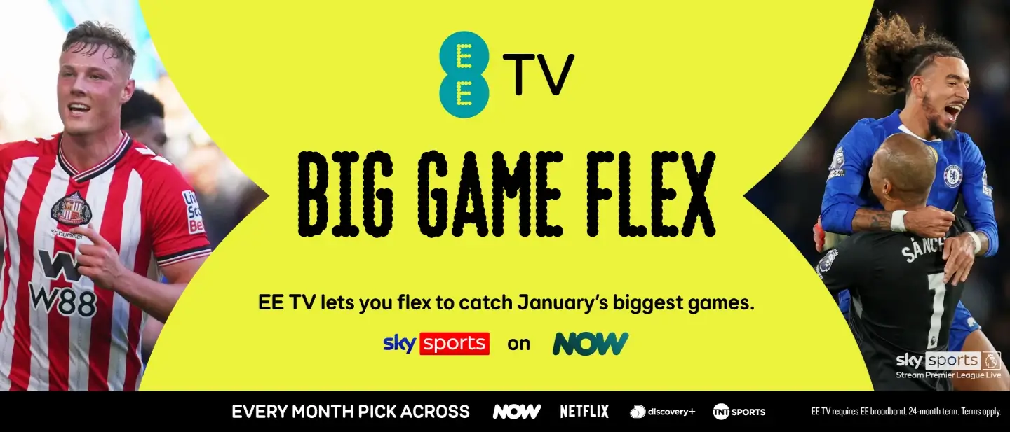 Sports TV Packages & Deals With Sport, Big Sport & Full Works | EE
