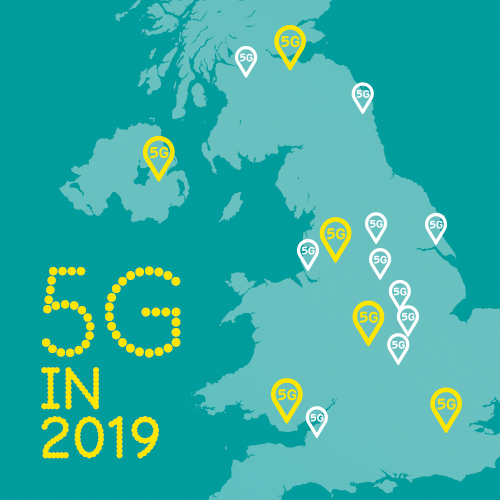5G News | EE to launch 5G across 16 UK cities in 2019