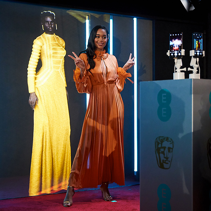 AI stylist Shudu wows the BAFTA red carpet | EE AI stylist Shudu wows the BAFTA red carpet | EE